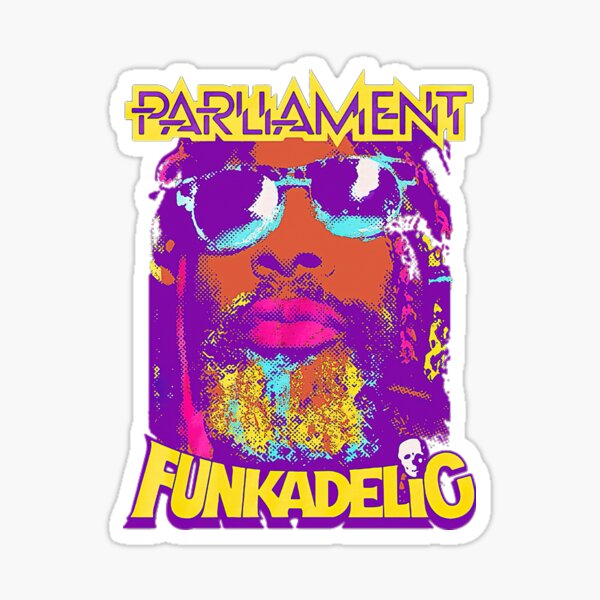 "Funkadelic" Sticker by cathlynbeltrane | Redbubble