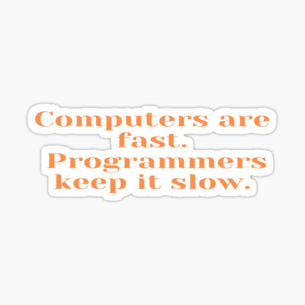 "Programmer funny slogans" Sticker by Winter1122 | Redbubble