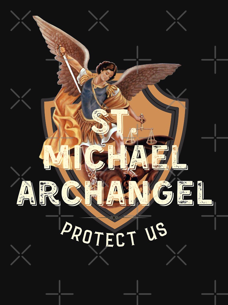 "Saint Michael, St Michael Archangel" T-shirt for Sale by ADMG ...