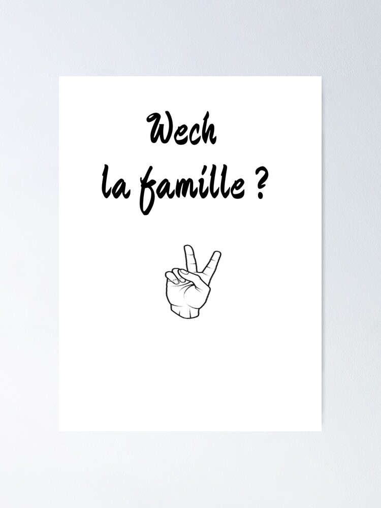 "family wech fun t-sgirt" Poster for Sale by ymrassi | Redbubble
