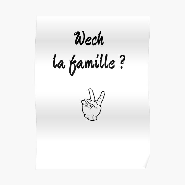 "family wech fun t-sgirt" Poster for Sale by ymrassi | Redbubble