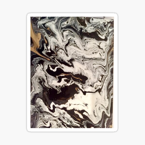 "Marble" Sticker for Sale by Artbytaylorj | Redbubble