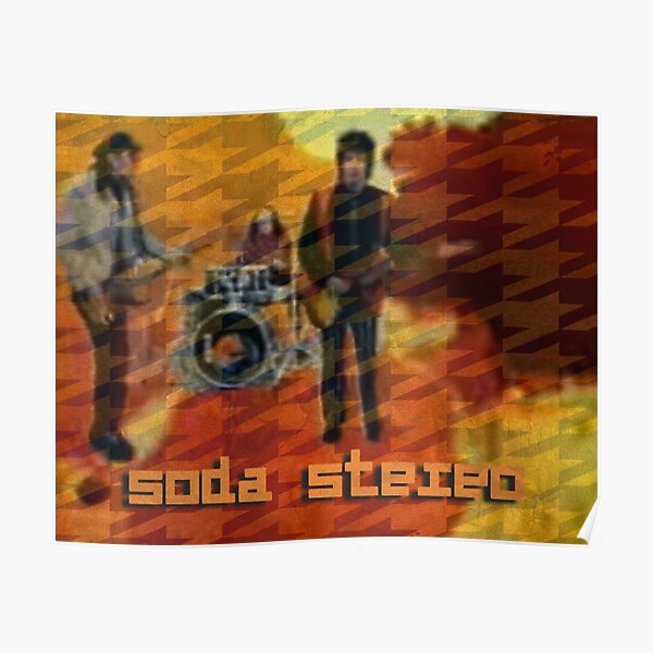 "Soda Stereo " Poster for Sale by Dougomez | Redbubble