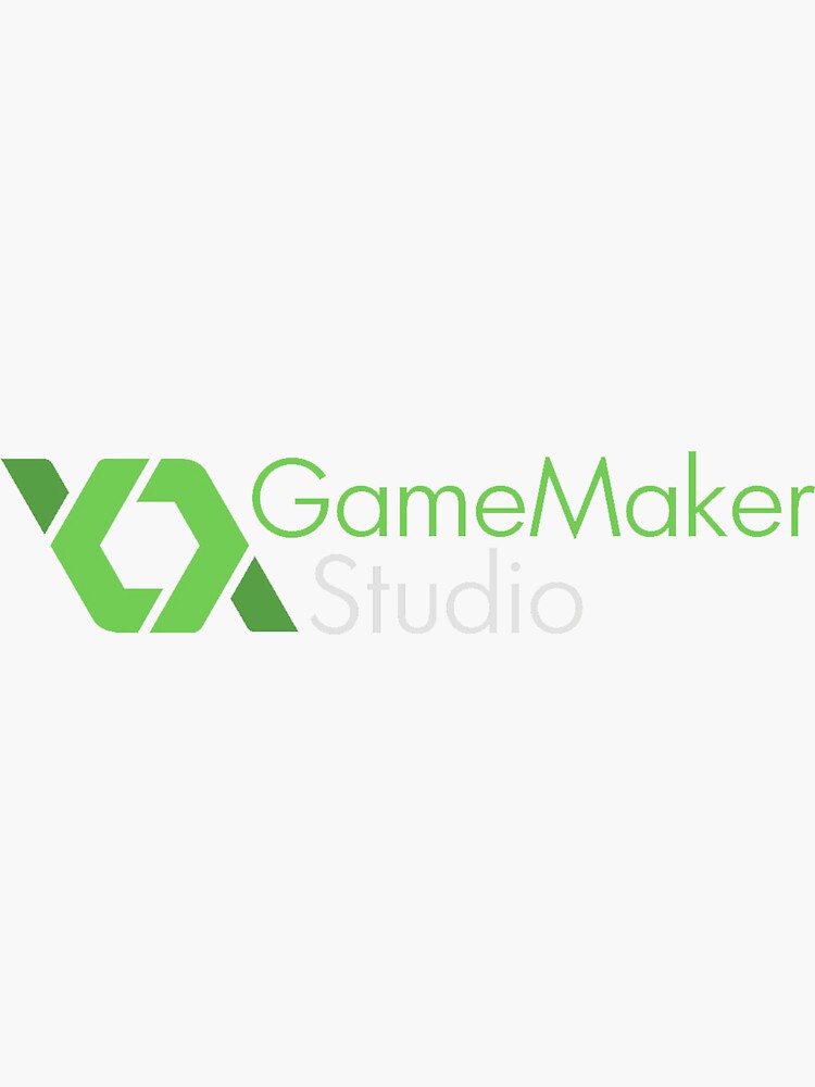 "Gamemaker: Studio Logo" Sticker for Sale by VelocityLP | Redbubble