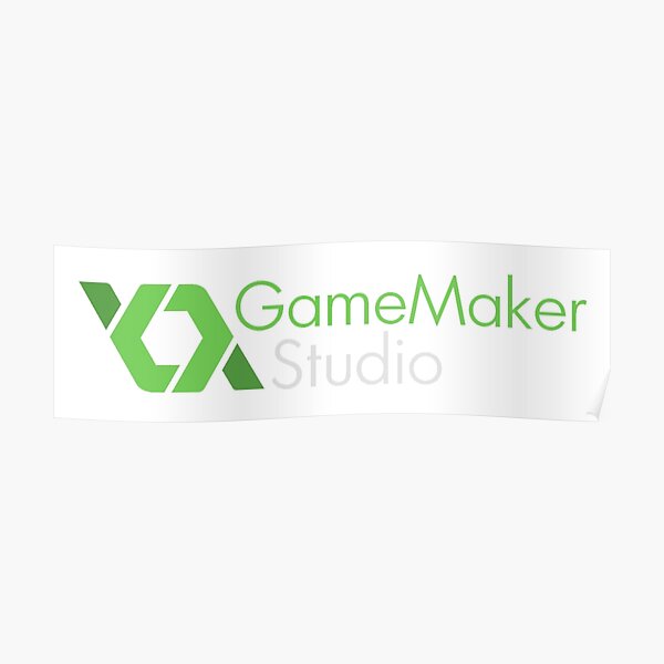 "Gamemaker: Studio Logo" Poster by VelocityLP | Redbubble