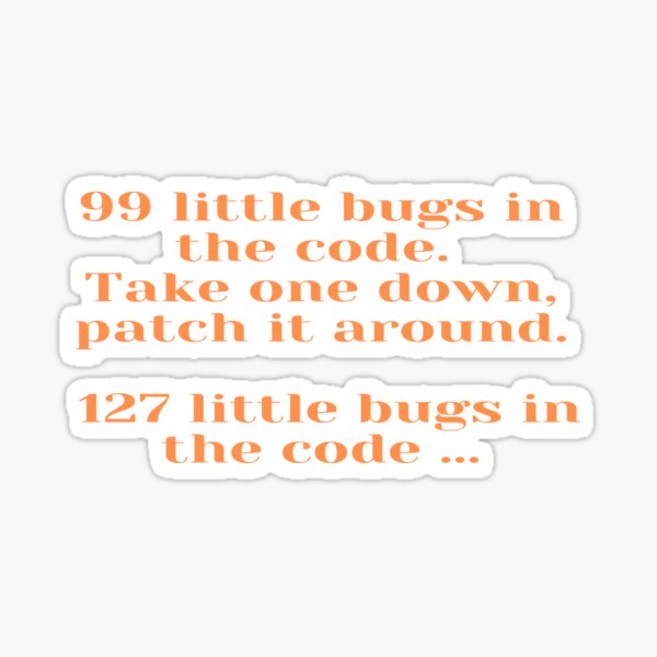 "Programmer funny slogans" Sticker by Winter1122 | Redbubble