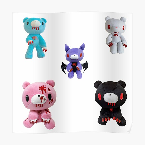 " Gloomy Bear" Poster by sallyoos | Redbubble