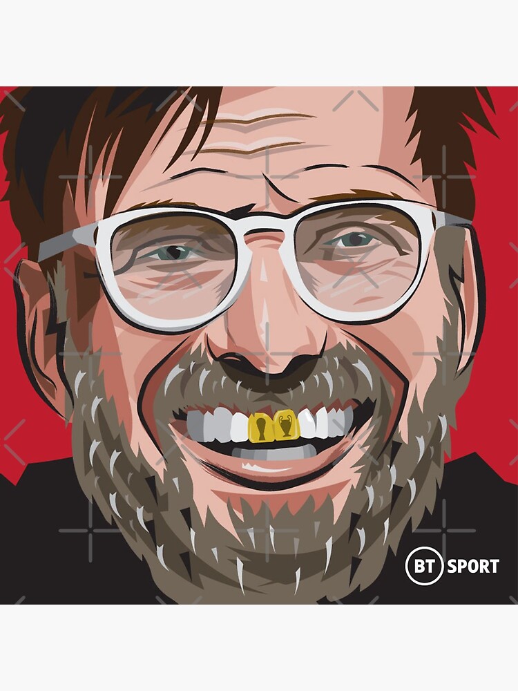 "Klopp: The Champion of Europe" Sticker for Sale by anthonyyoussef0 ...
