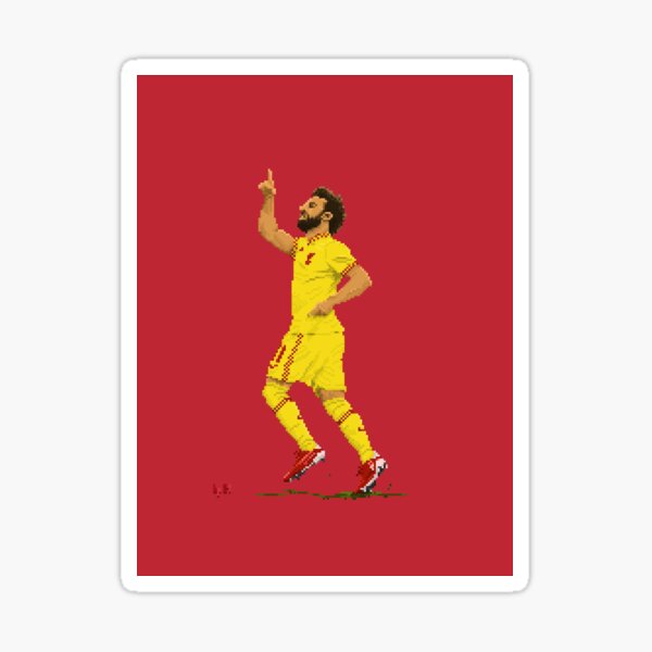 "Mo Pixel Art" Sticker by anthonyyoussef0 | Redbubble