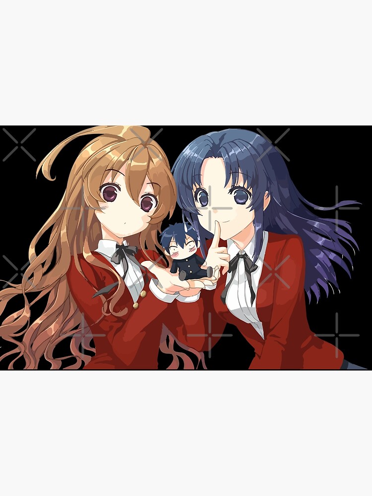 "school uniforms taiga toradora kawashima ami ryuuji " Art Print for ...