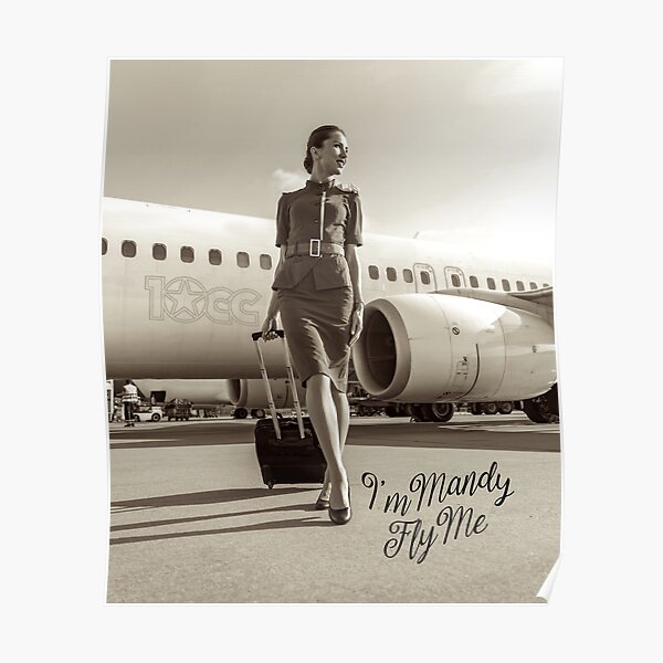 "I'm Mandy Fly Me" Poster by Jools-57 | Redbubble