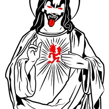 "Juggalo Jesus " Sticker for Sale by MNix0 | Redbubble