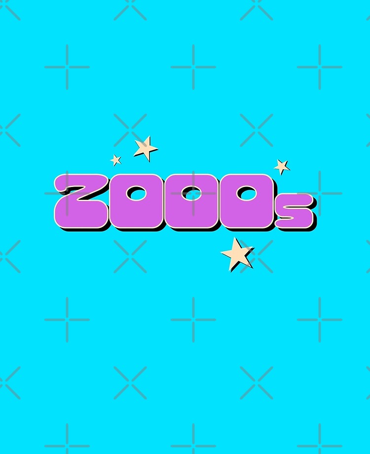 "Retro 2000s Y2K Fashion Bedroom Aesthetic Font " iPad Case & Skin for ...