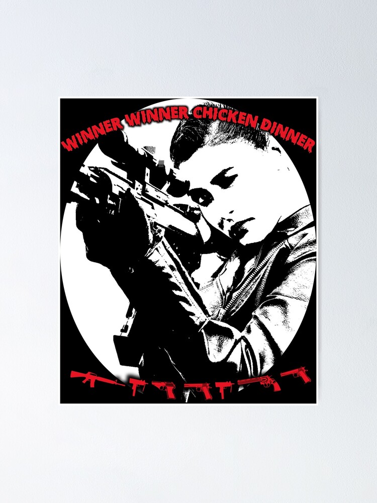 "Winner Winner Chicken Dinner" Poster for Sale by sumananya | Redbubble