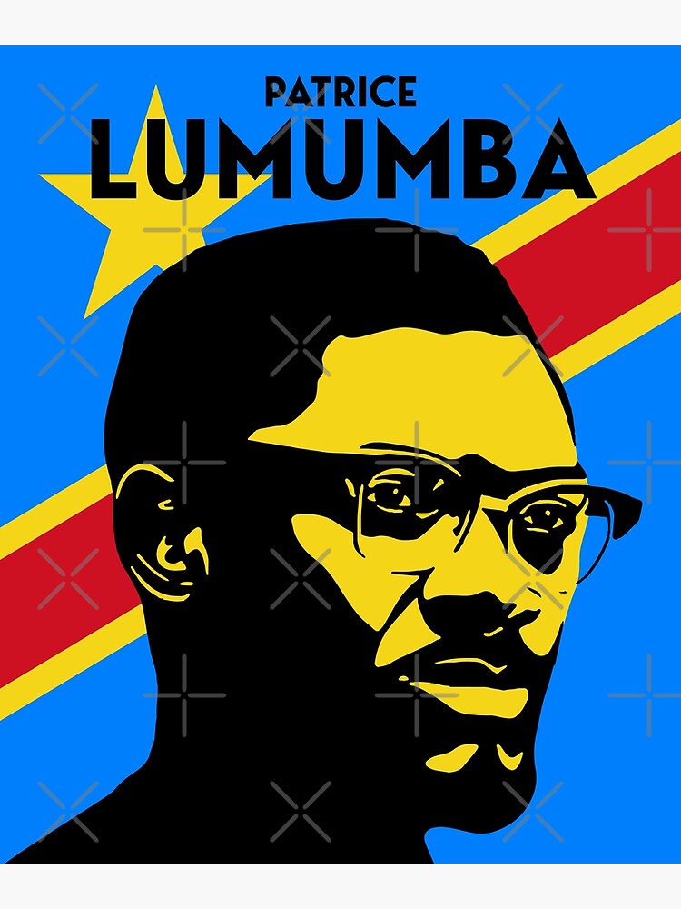 "PATRICE LUMUMBA - Flag of the Democratic Republic of the Congo" Art ...
