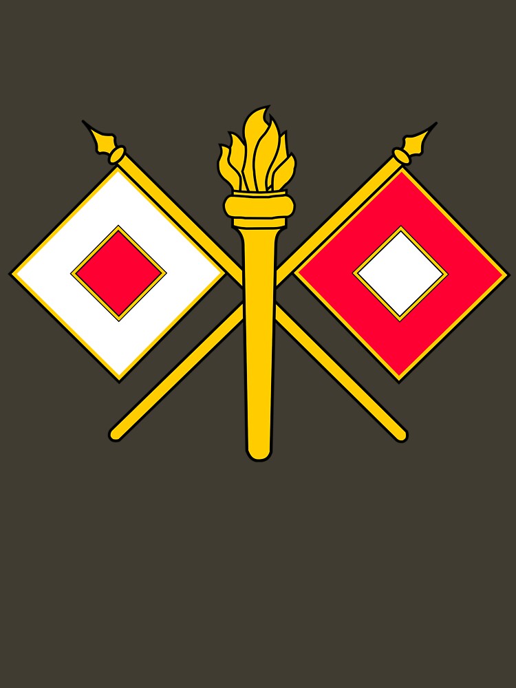 "Signal Corps - Branch Insignia (United States Army)" T-shirt for Sale ...