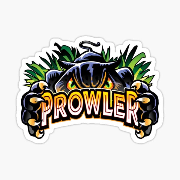 "Prowler Roller Coaster" Sticker for Sale by Pop-Pop-P-Pow | Redbubble