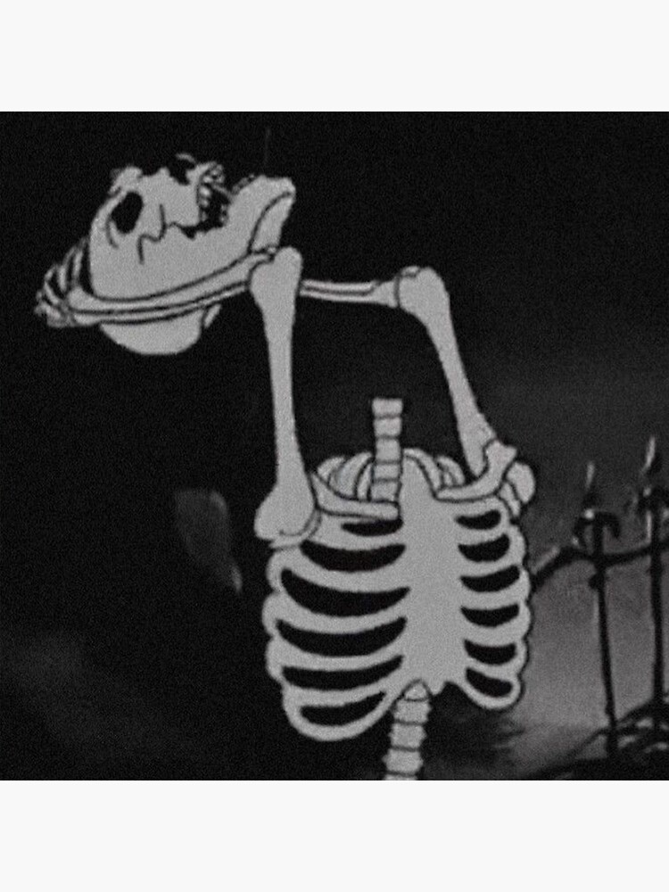 "PHONK SPOOKY SKELETON" Photographic Print for Sale by Flavee | Redbubble