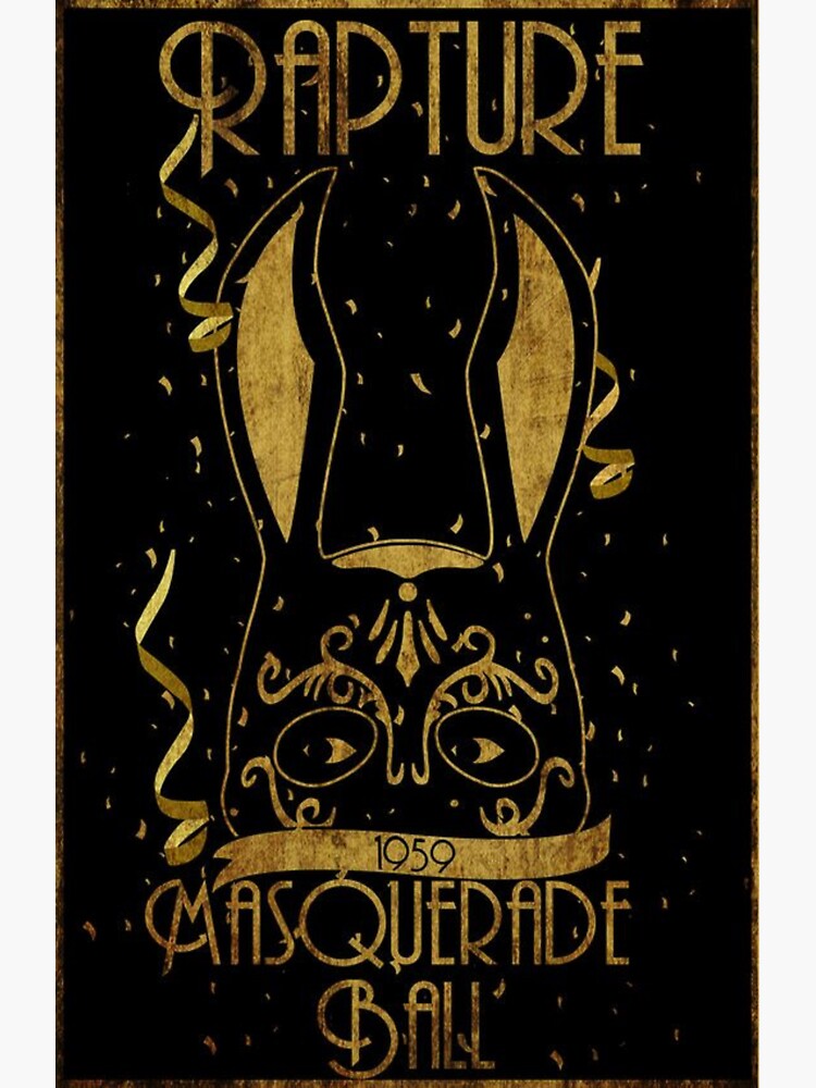 "Bioshock Masquerade Ball" Sticker by Vintage-Travler | Redbubble