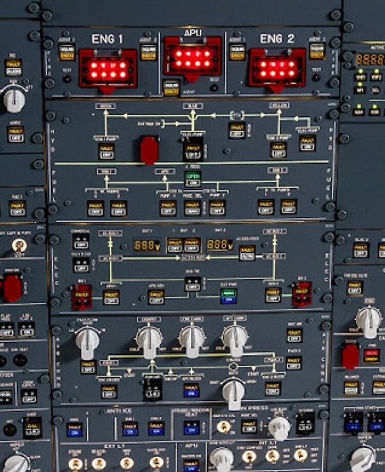 iPad-Hülle & Skin for Sale mit "Airbus A320 Overhead-Panel" von ...