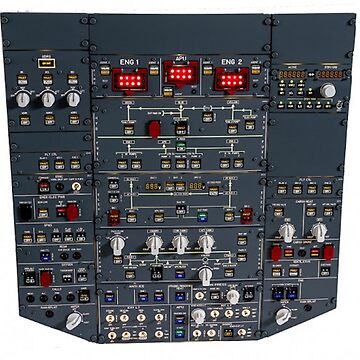 "Airbus A320 Overhead Panel" iPhone Case for Sale by Ljubomir Cvijovic ...