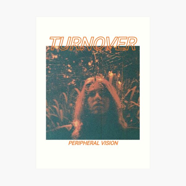 "FAN ART ALBUM COVER TURNOVER PERIPHERAL VISION" Art Print for Sale by ...