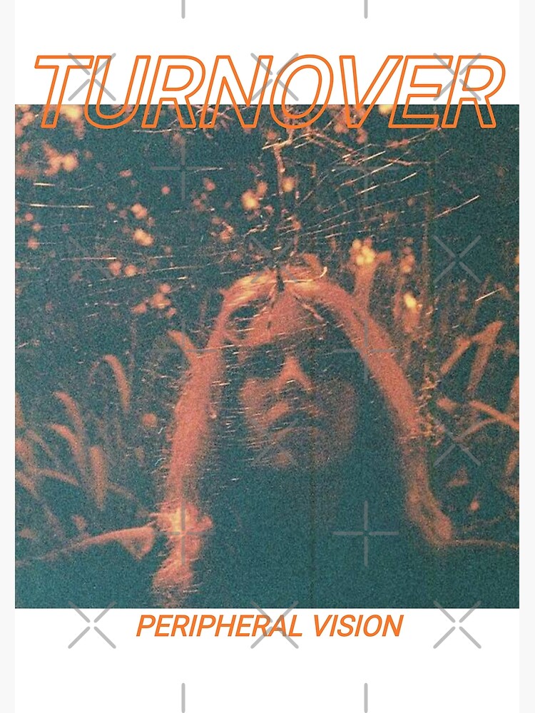 "FAN ART ALBUM COVER TURNOVER PERIPHERAL VISION" Art Print for Sale by ...