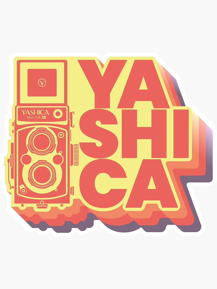 "Yashica Candy" Sticker for Sale by miguelangelus | Redbubble