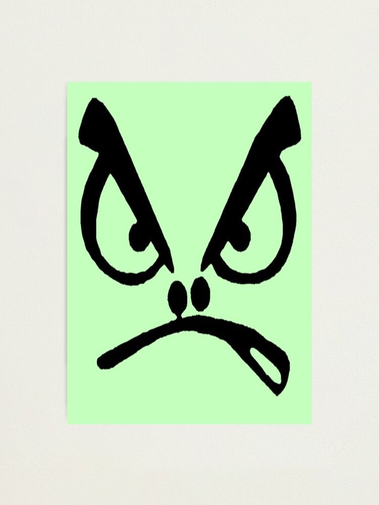 Lámina fotográfica «Cara de mal humor» de Narayan-P | Redbubble