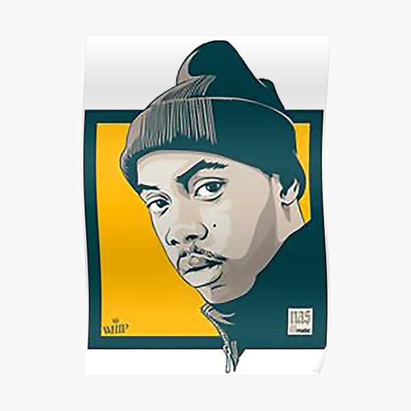 "nas 90s rapper nas" Poster for Sale by Ancreative | Redbubble