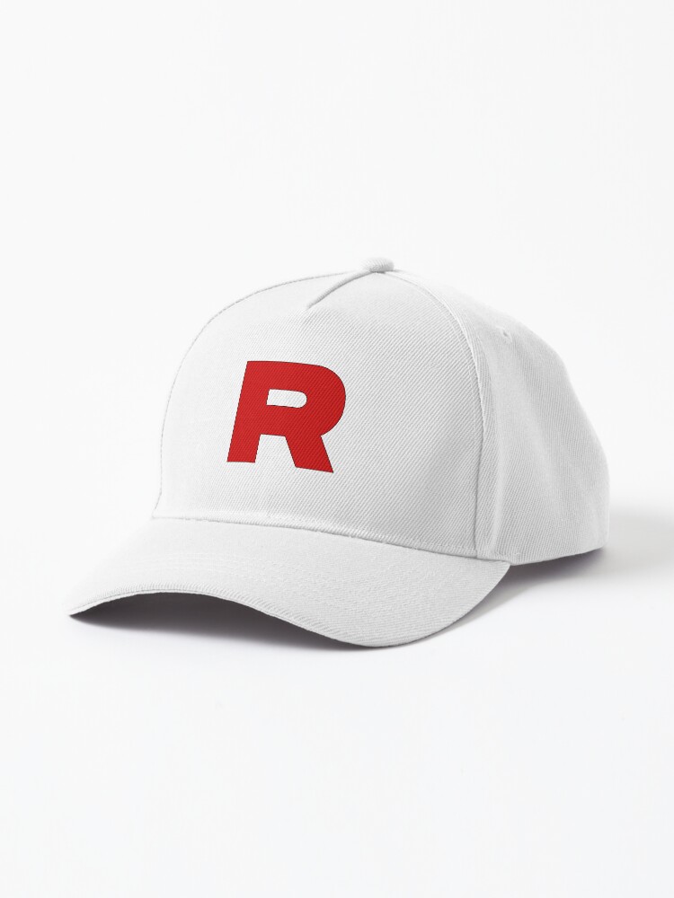 team rocket hat white