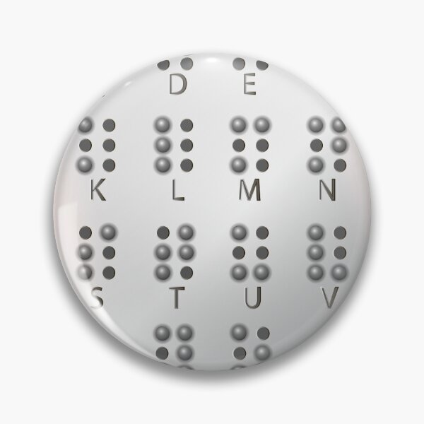 "Drawing of Braille alphabet, writing system used by blind or visually ...