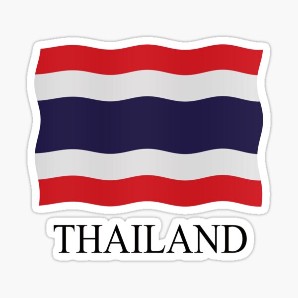 Thai Flag Stickers | Redbubble