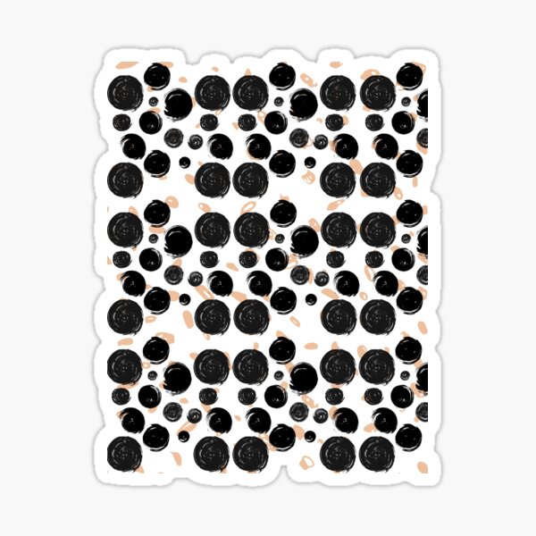 "Peach Fizz Cells" Sticker for Sale by syrenbenoit | Redbubble