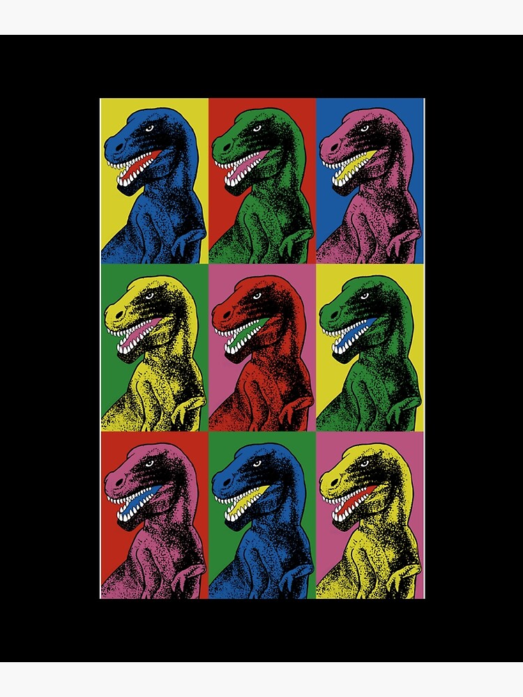 "Dinosaur Pop Art Graphic" Poster for Sale by Honasbb992 | Redbubble