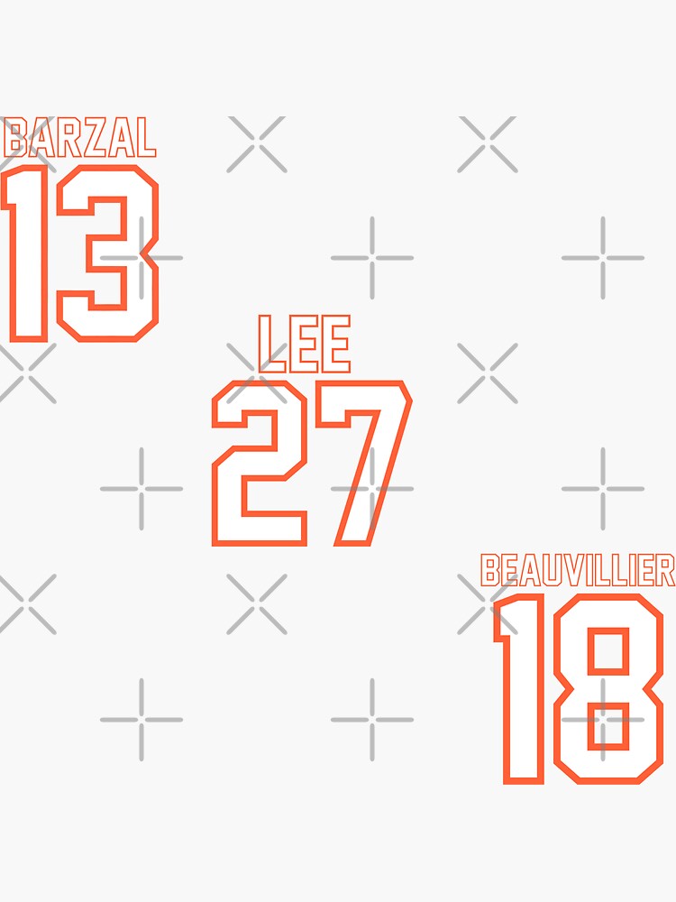 "barzal lee beauvillier sticker pack" Sticker by madisonsummey | Redbubble