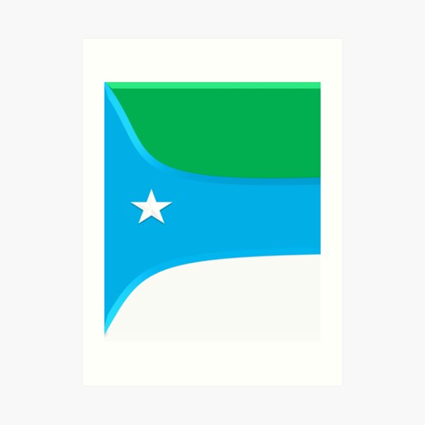 "Jubaland State flag" Art Print by DabalDeg | Redbubble