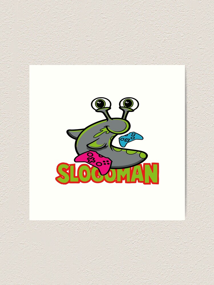 "slogoman PS12 slogo coollogo funny birthday cute slogo CRAINER" Art ...