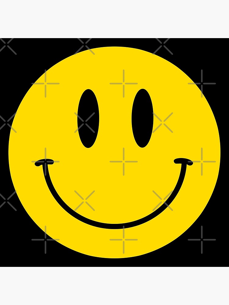 "Classic Smiley Face ® Acid House Rave Techno" Poster by coolghostclub ...