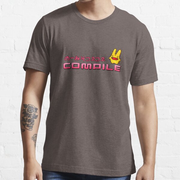 "Compile (コンパイル) Carbuncle Kun Pixel Logo" T-shirt for Sale by RubenCRM ...