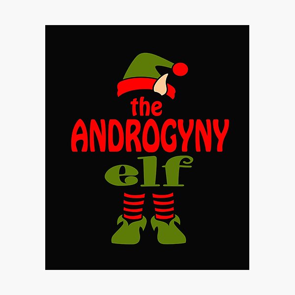 Androgyny Futanari Futa Hermaphroditism Androgynous T Elf Christmas Photographic