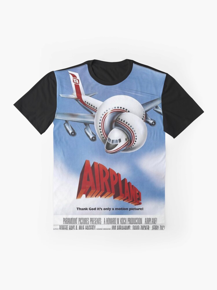 "This Airplane! Picked the Wrong Week to Stop Sniffing Glue" T-shirt ...