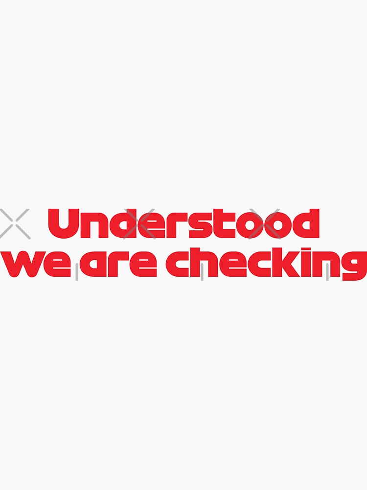 "Understood, We are checking - Radio Scuderia" Sticker for Sale by F440 ...