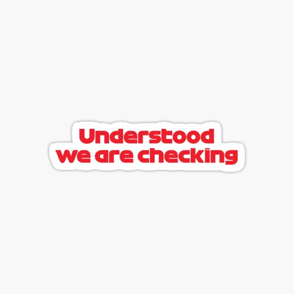 "Understood, We are checking - Radio Scuderia" Sticker for Sale by F440 ...
