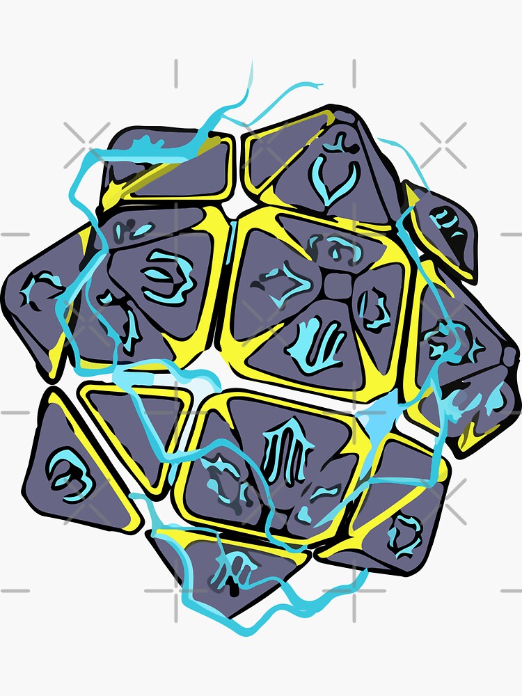 " Arcane - Magic Stone" Sticker by THEMADBRUSH | Redbubble