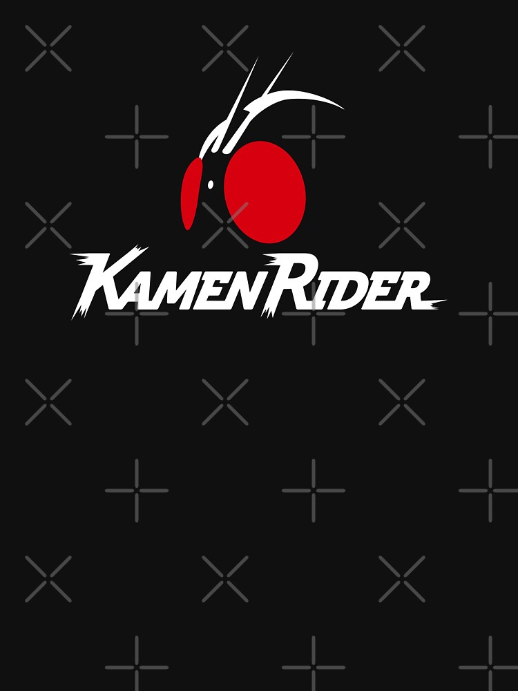 "Kamen Rider (仮面ライダー) Logo" Essential T-Shirt for Sale by RubenCRM ...