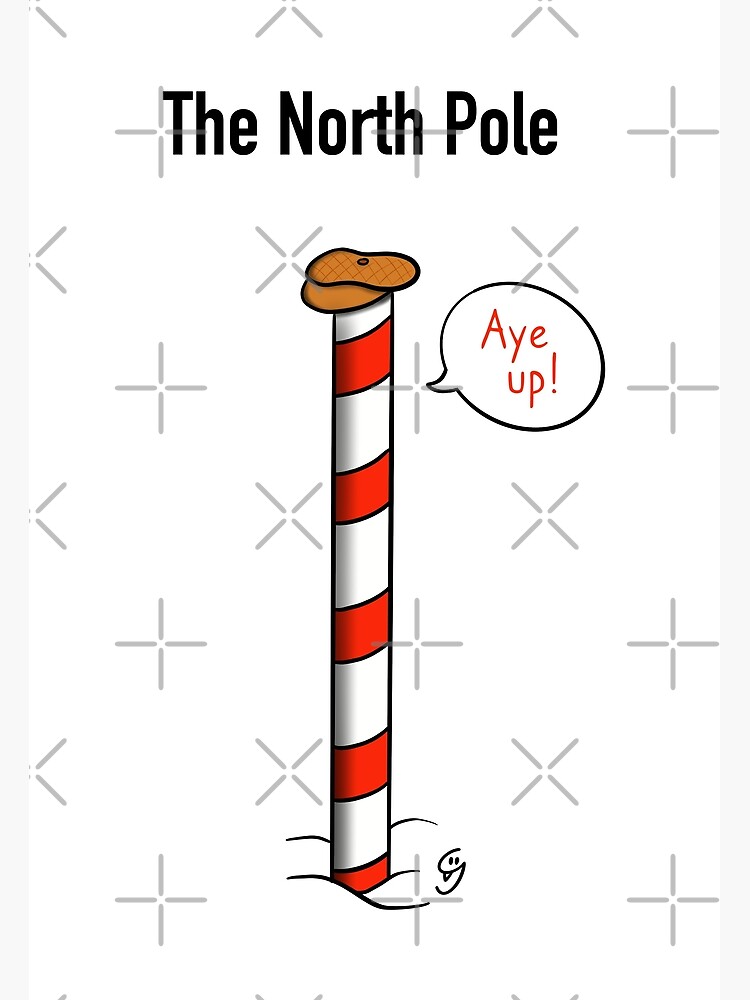 "The North Pole" Poster for Sale by GarryVaux | Redbubble