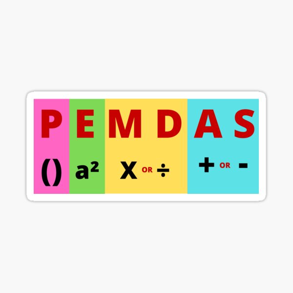 Pemdas Gifts & Merchandise for Sale | Redbubble