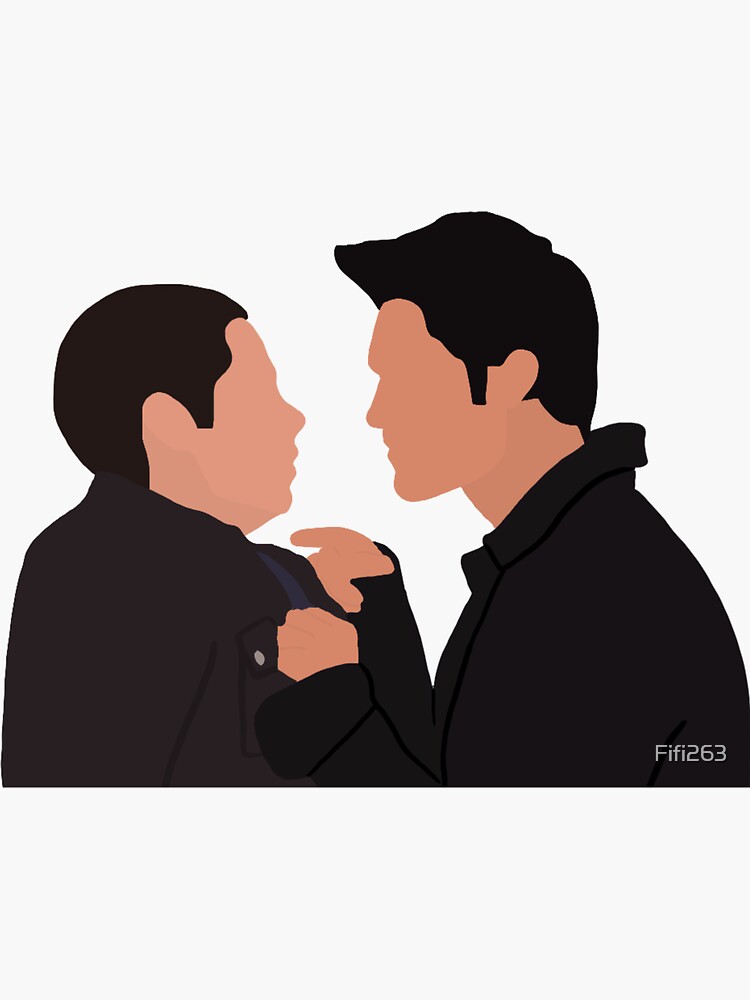 "Sterek" Sticker for Sale by Fifi263 | Redbubble
