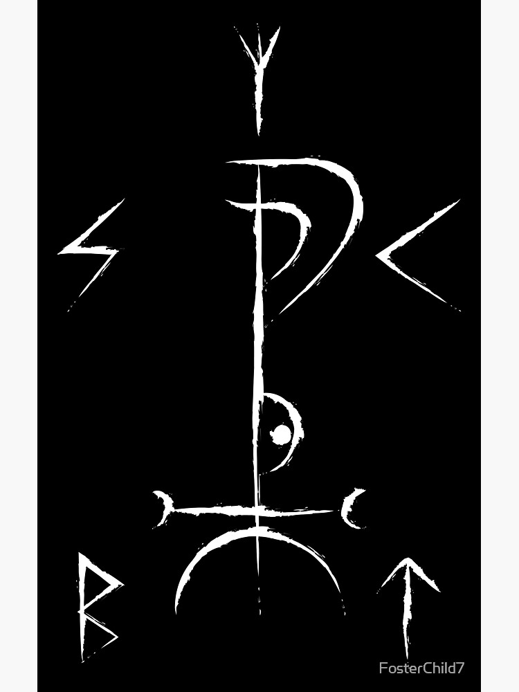 "Norse Stave /// Fjolnir (Variant II)" Poster for Sale by FosterChild7 ...